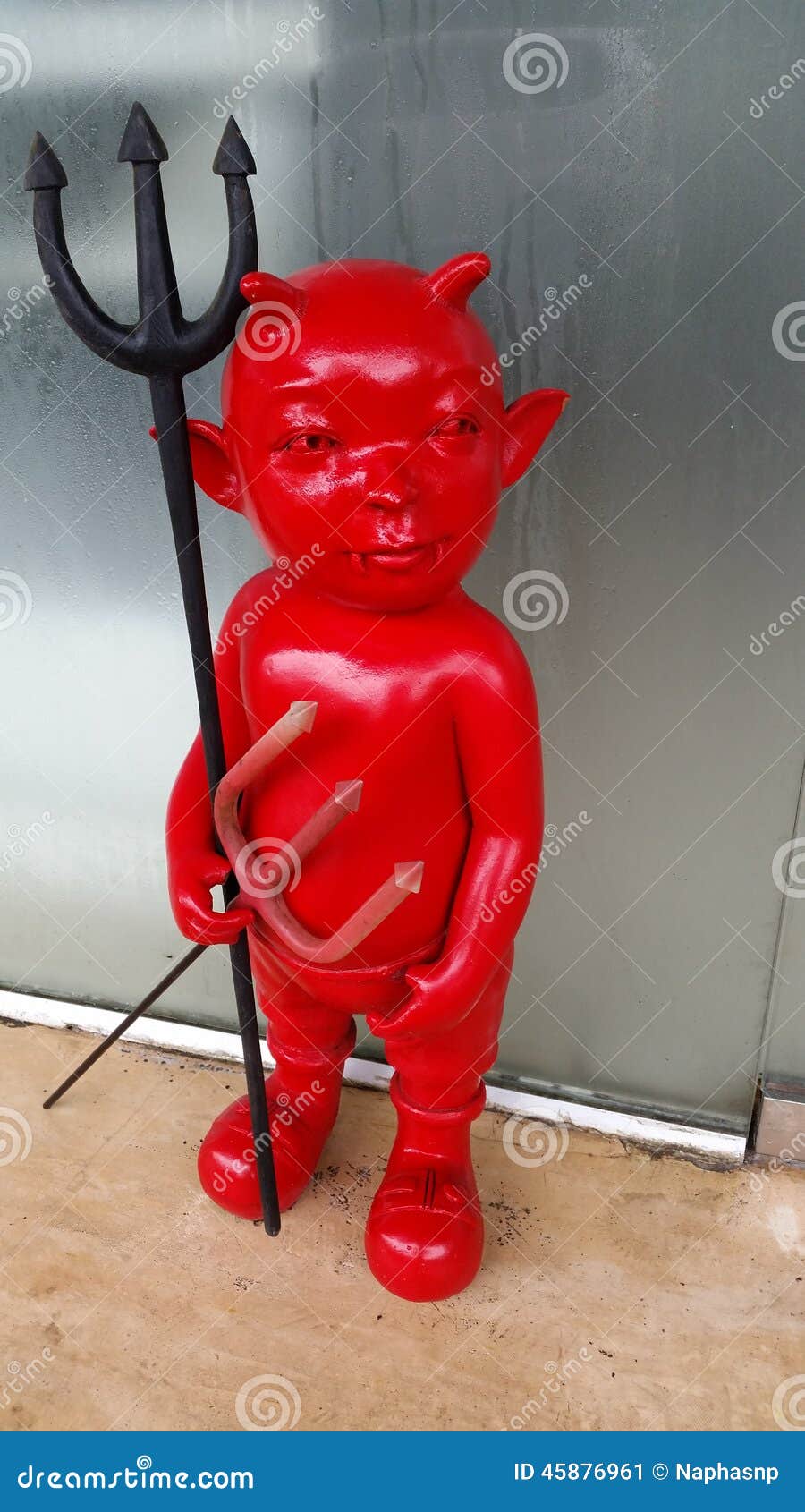 Red devil stock image. Image of decoration, decorate - 45876961