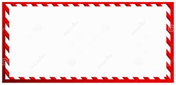 Red Diagonal Bands Along the Perimeter of the Sheet with White ...