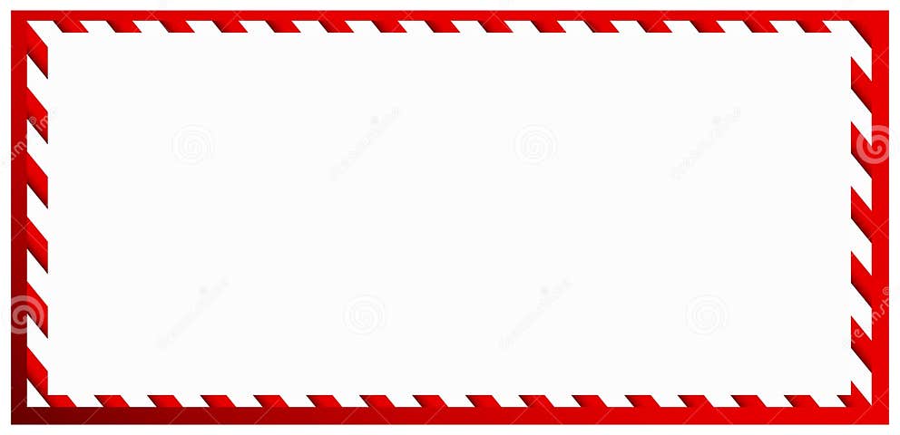 Red Diagonal Bands Along the Perimeter of the Sheet with White ...