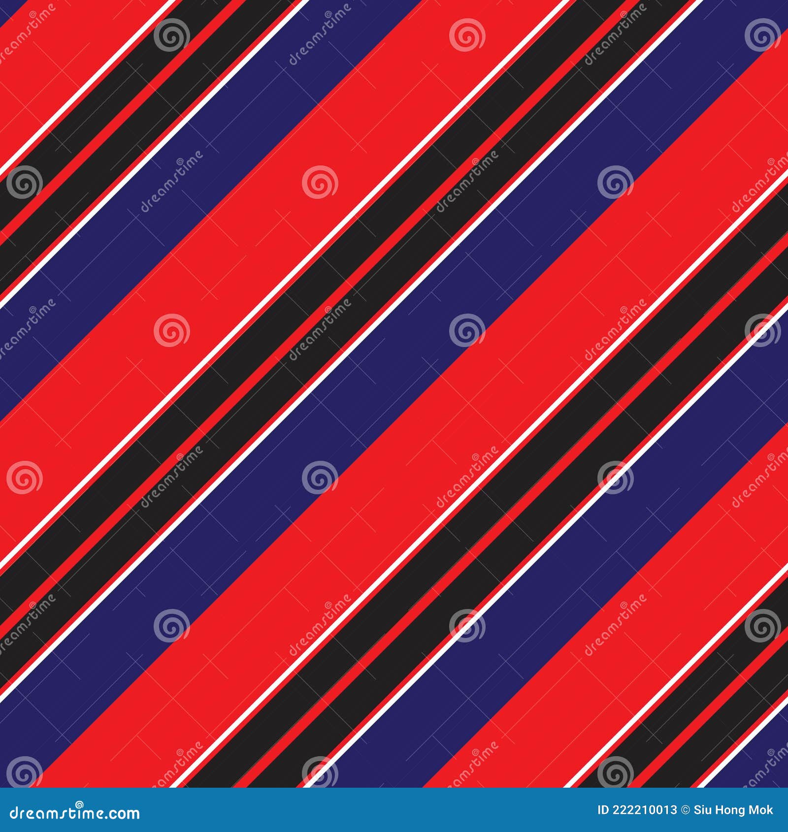Red Diagonal Striped Seamless Pattern Background Stock Vector ...