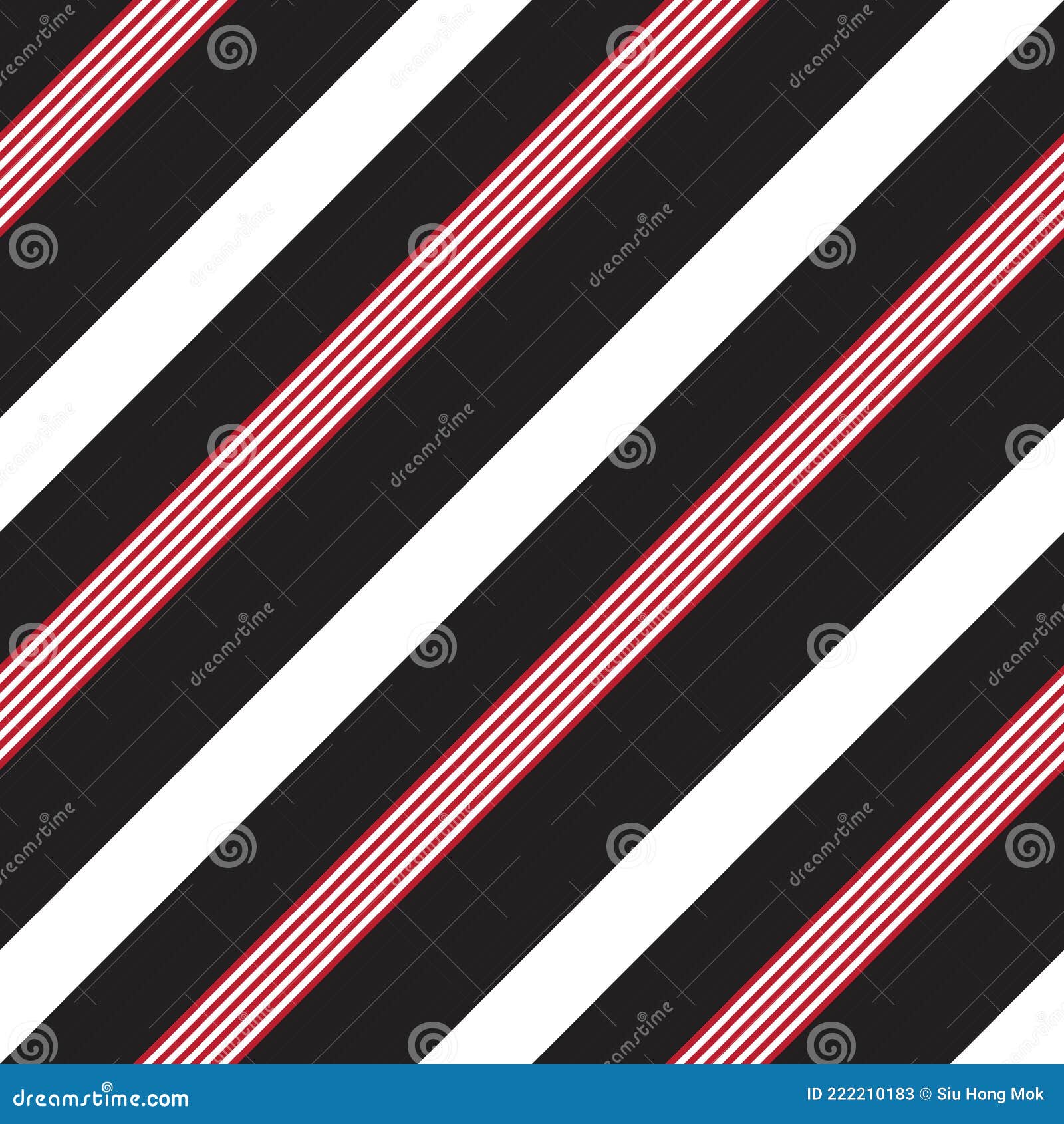 Red Diagonal Striped Seamless Pattern Background Stock Vector ...