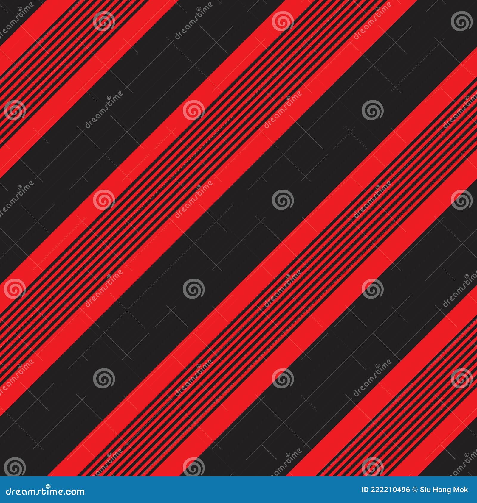 Red Diagonal Striped Seamless Pattern Background Stock Vector ...
