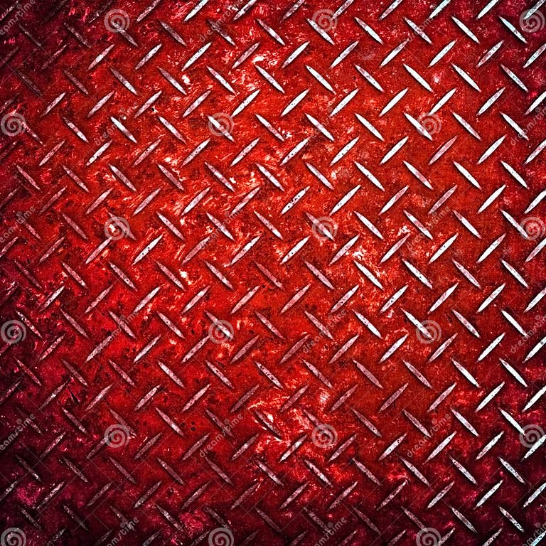 Red Diamond Metal Background Stock Image - Image of architecture, dark ...