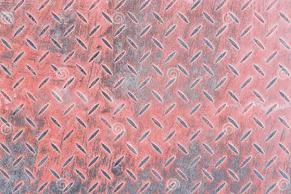 Red diamond metal plate stock photo. Image of iron, dirty - 37054190