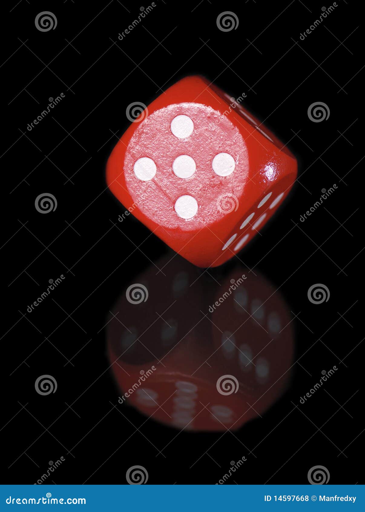 Red dice stock photo. Image of leisure, cube, dice, closeup - 14597668