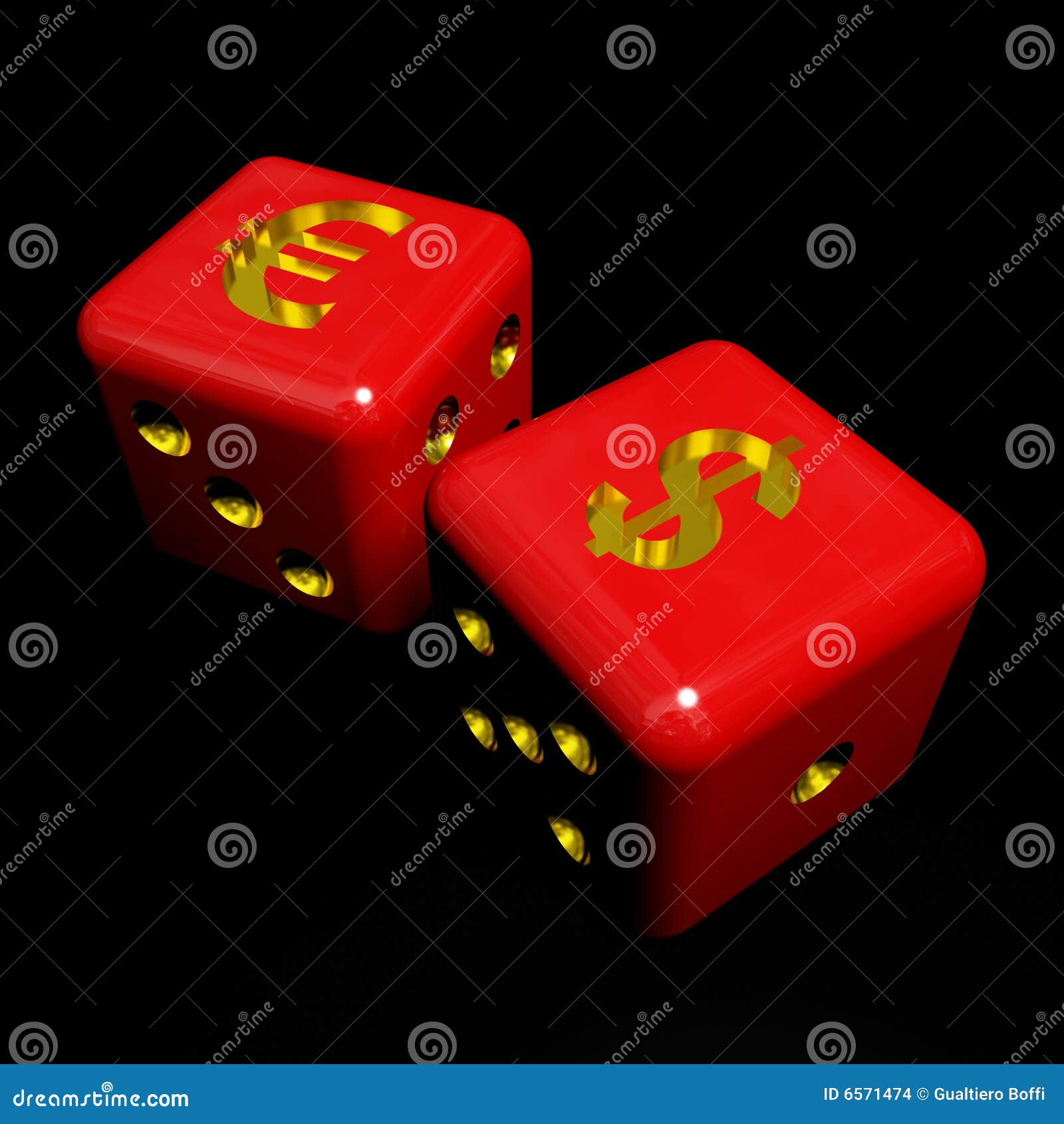 Red dice stock illustration. Illustration of game, making - 6571474