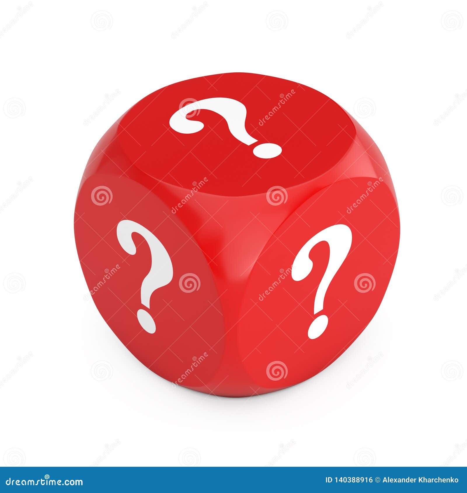 Dice With Question Mark Royalty-Free Stock Photo | CartoonDealer.com ...