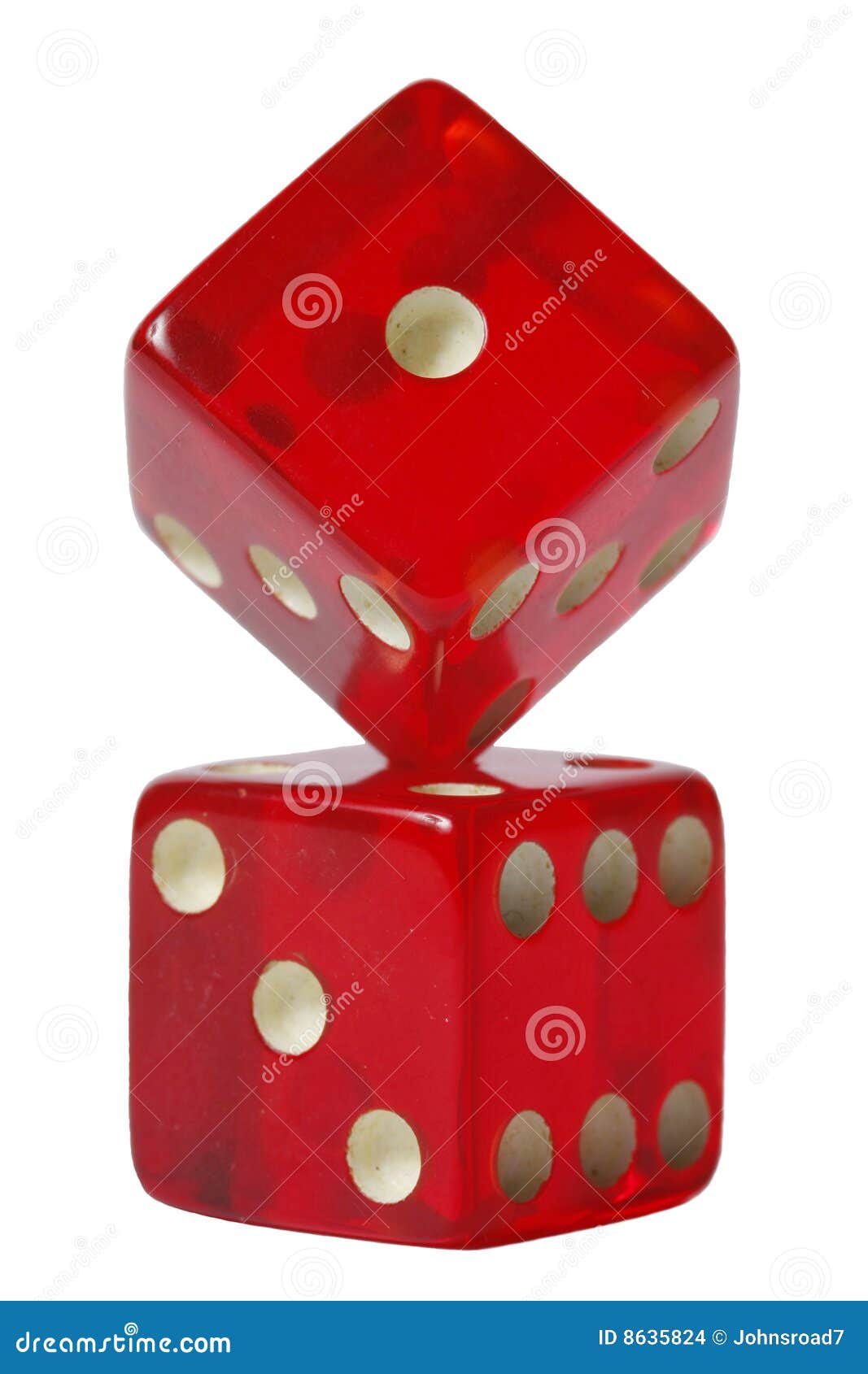 Red Dice Formation stock photo. Image of game, chance - 8635824