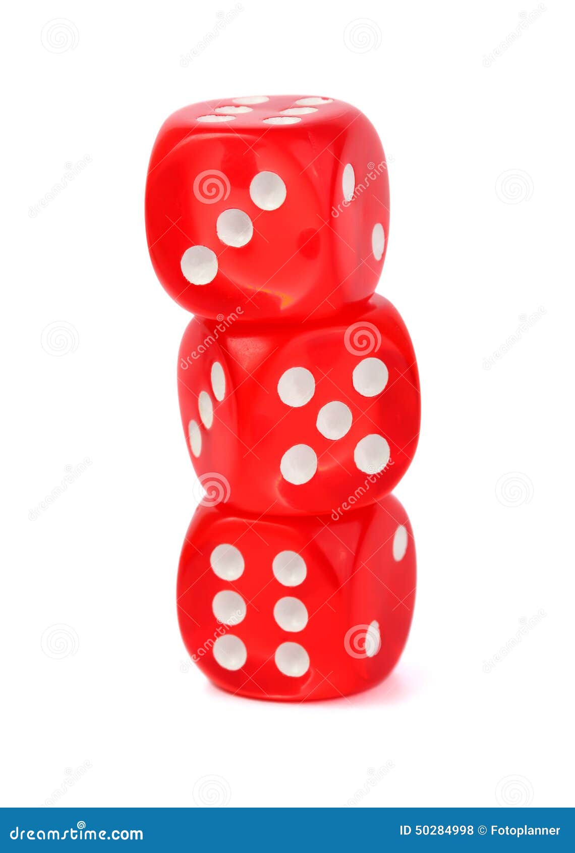 Red dice stock photo. Image of gaming, play, game, roll - 50284998