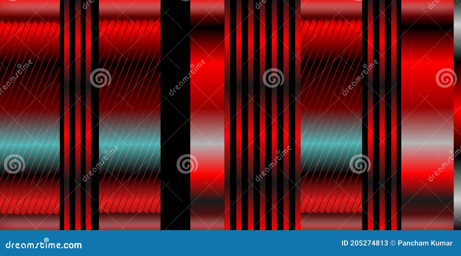 Red Digital Abstract Technology Background Stock Vector - Illustration ...