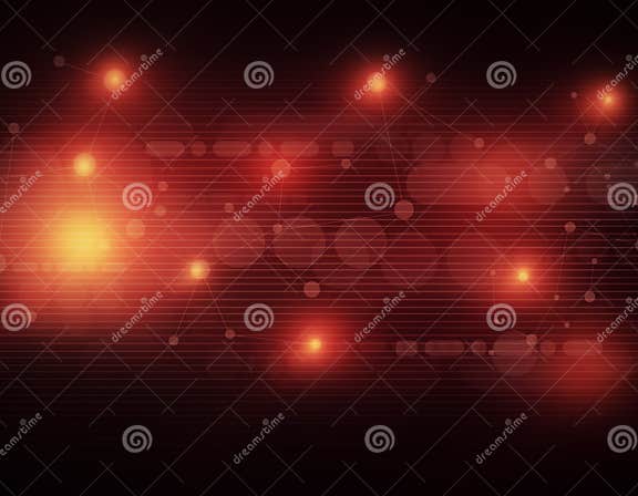 Red digital backdrop stock illustration. Illustration of energy - 100982502