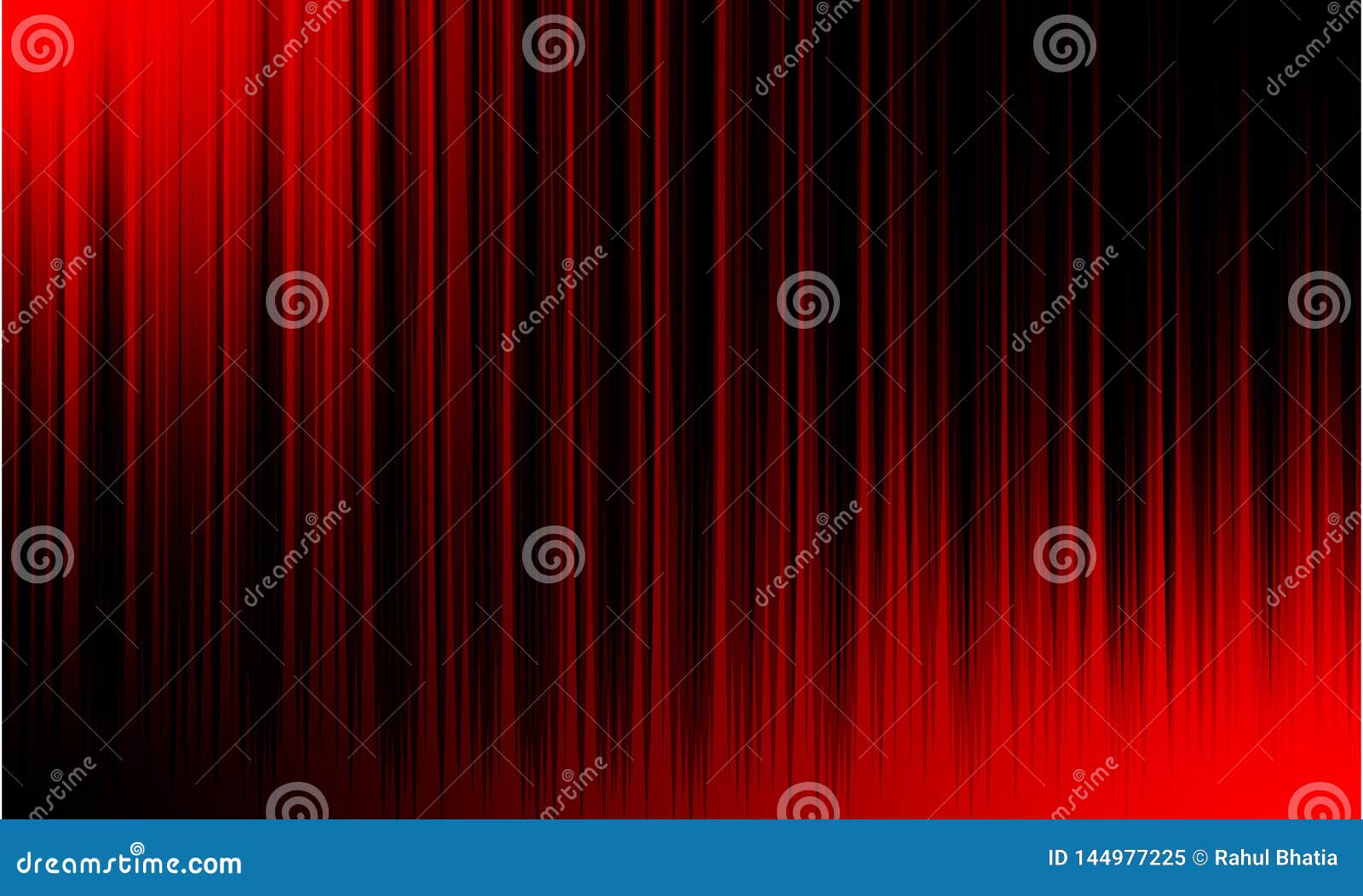 Red Digital Equalizer Audio Sound Waves on Black Background, Stock ...