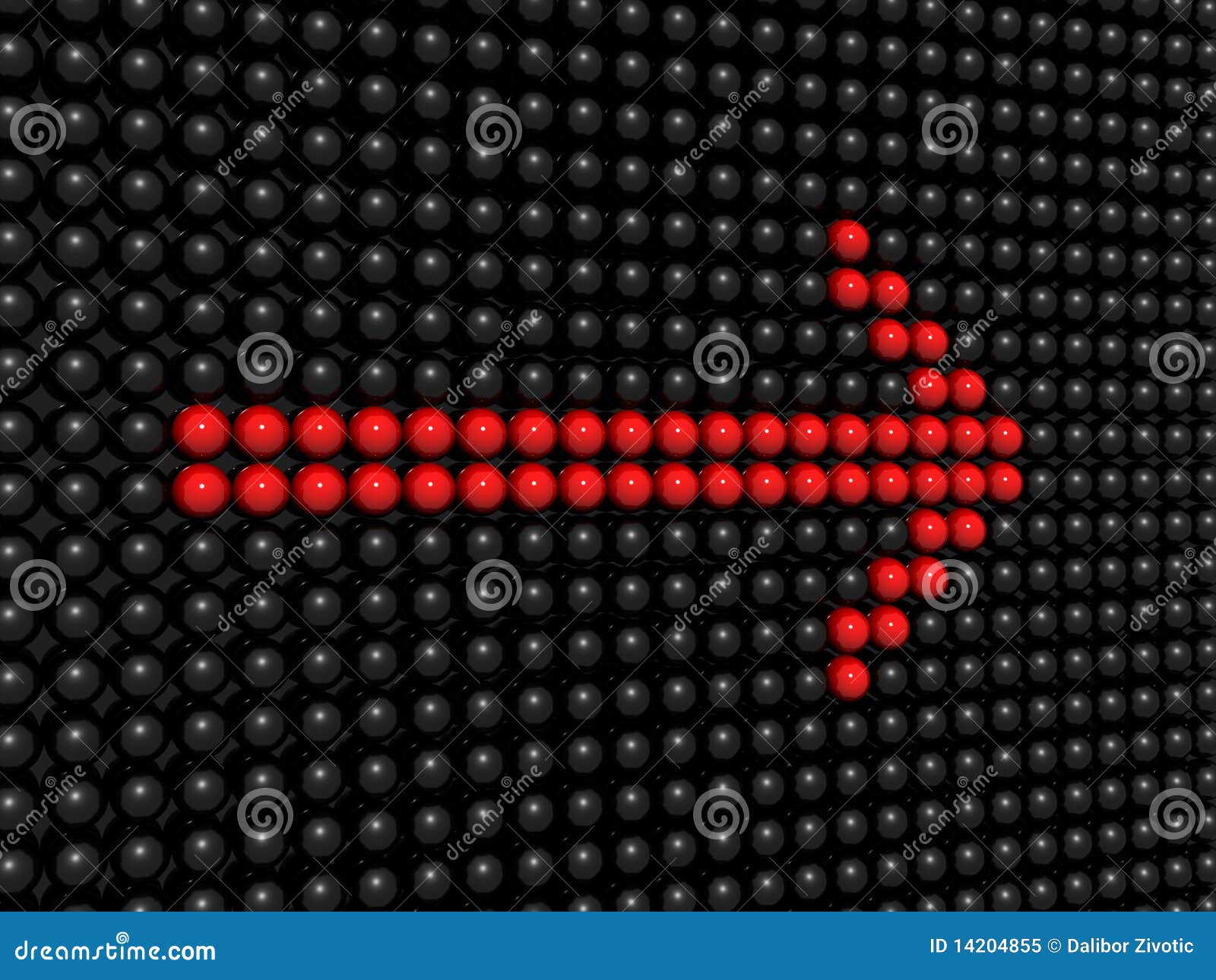 Red direction sign stock illustration. Illustration of creative - 14204855