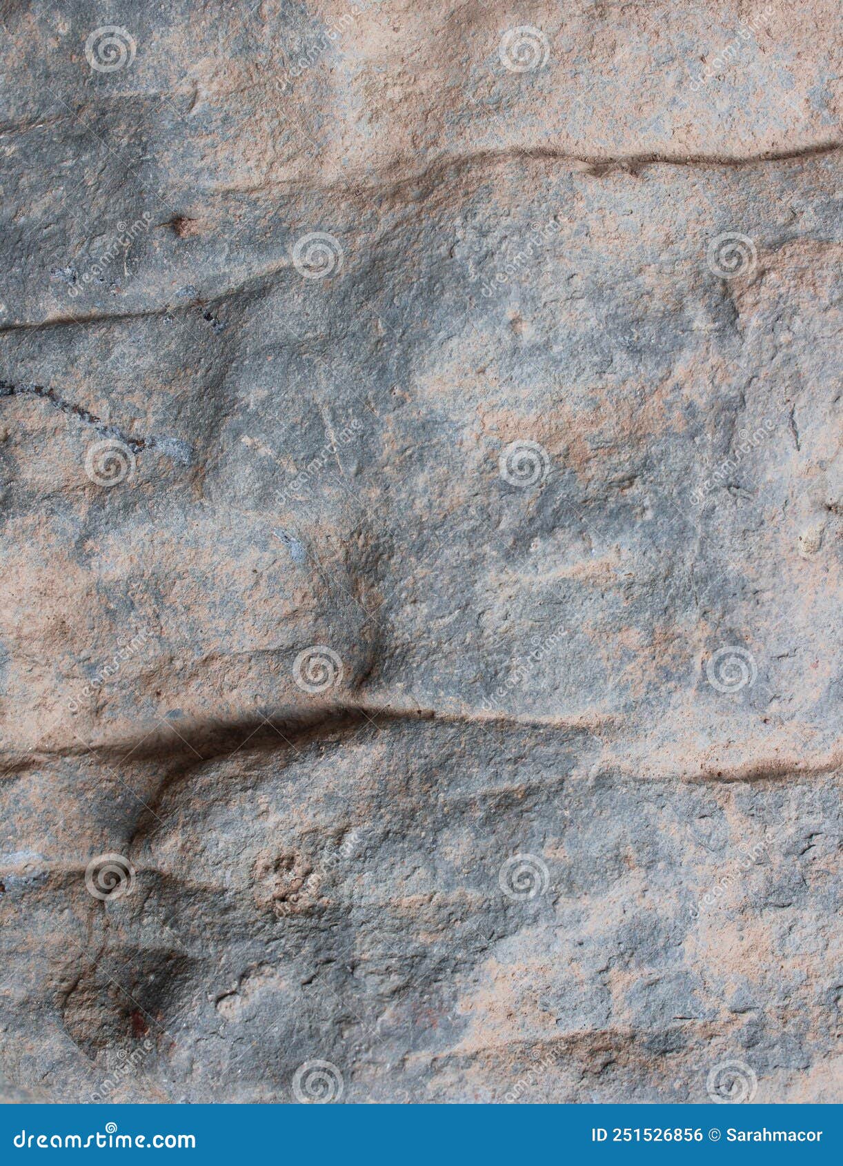 Red Dirt on a Gray Rock Surface Stock Photo - Image of rock, weathered ...