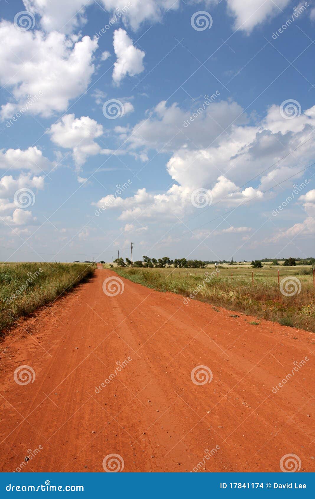Red Dirt Road stock photo. Image of road, travel, oklahoma - 17841174
