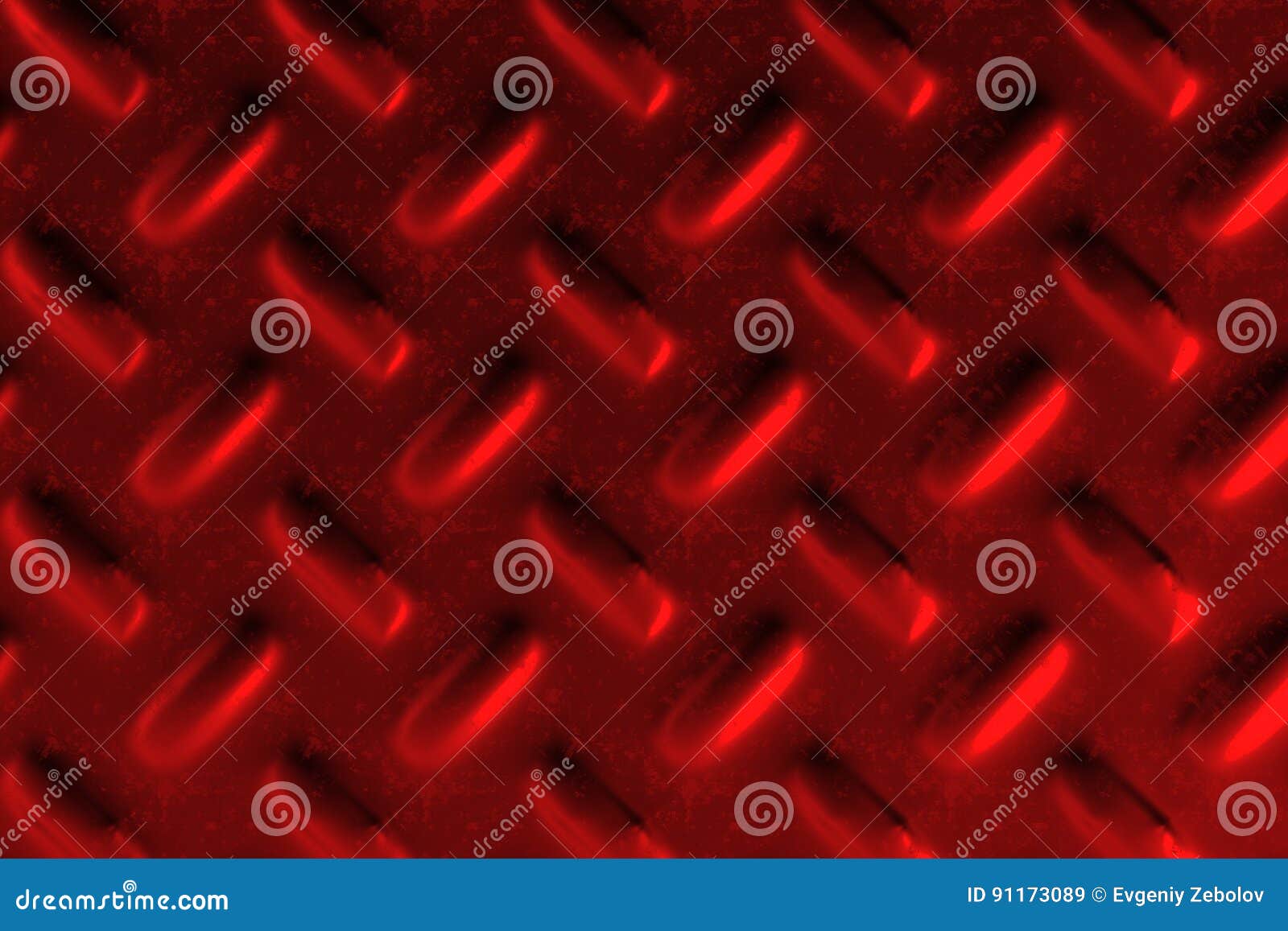 Red Dirty Checkered Steel Plate Stock Illustration - Illustration of ...