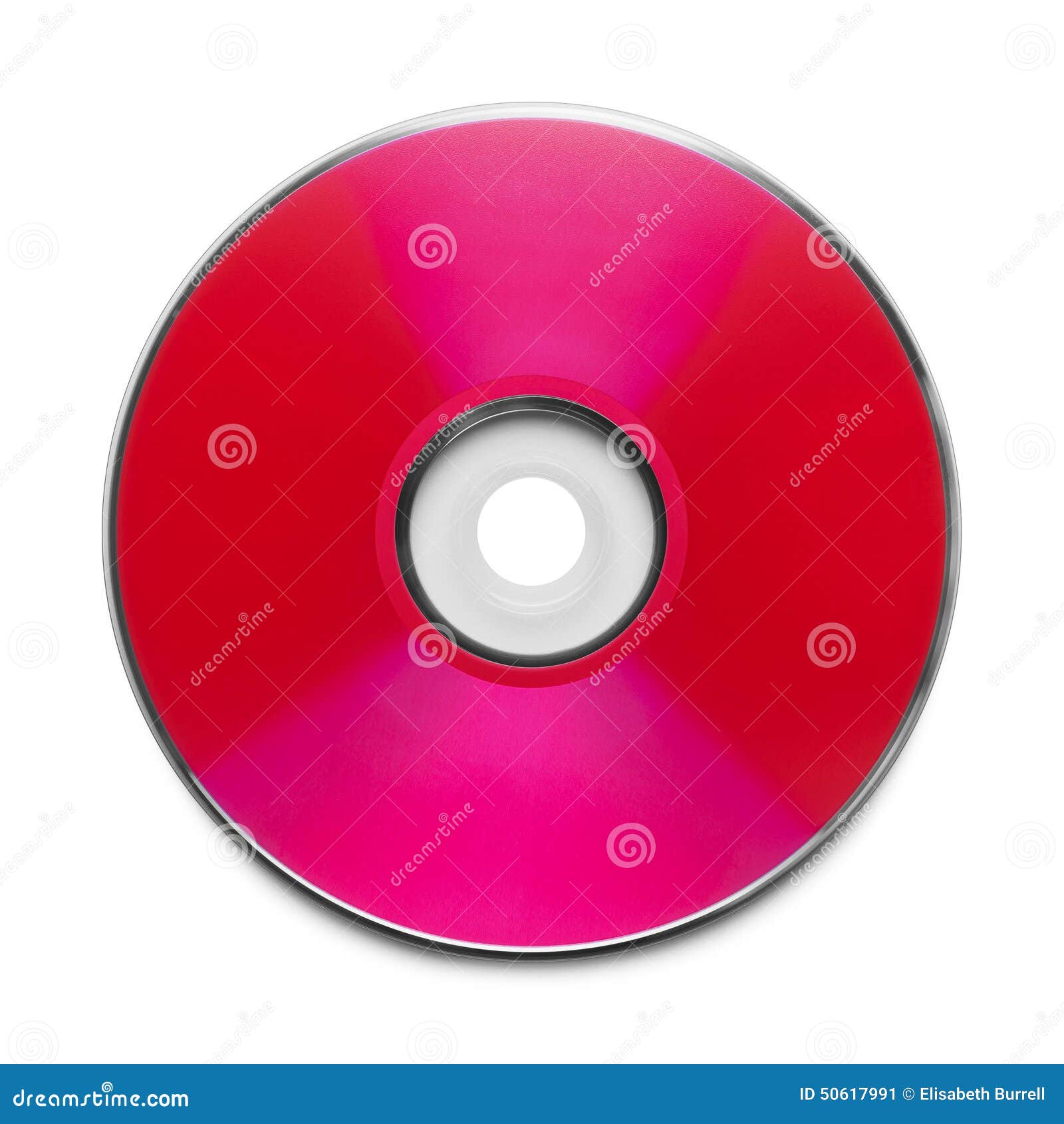 Red Disc stock image. Image of isolated, empty, space - 50617991