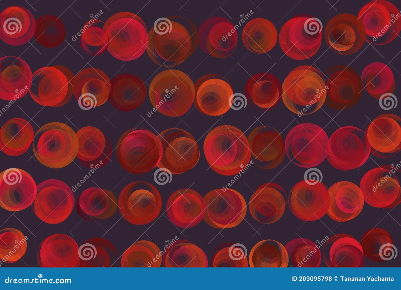 Red Disco Lights on Black Background Stock Illustration - Illustration ...