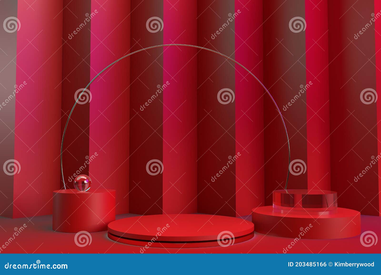 Red Display stock illustration. Illustration of empty - 203485166