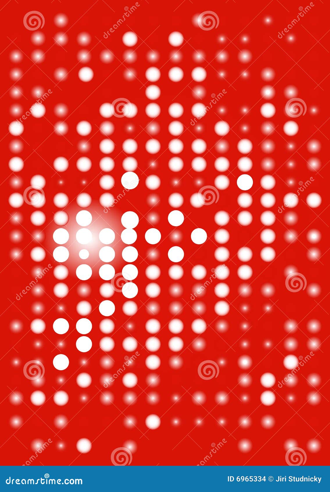 Red_display_digital stock vector. Illustration of display - 6965334