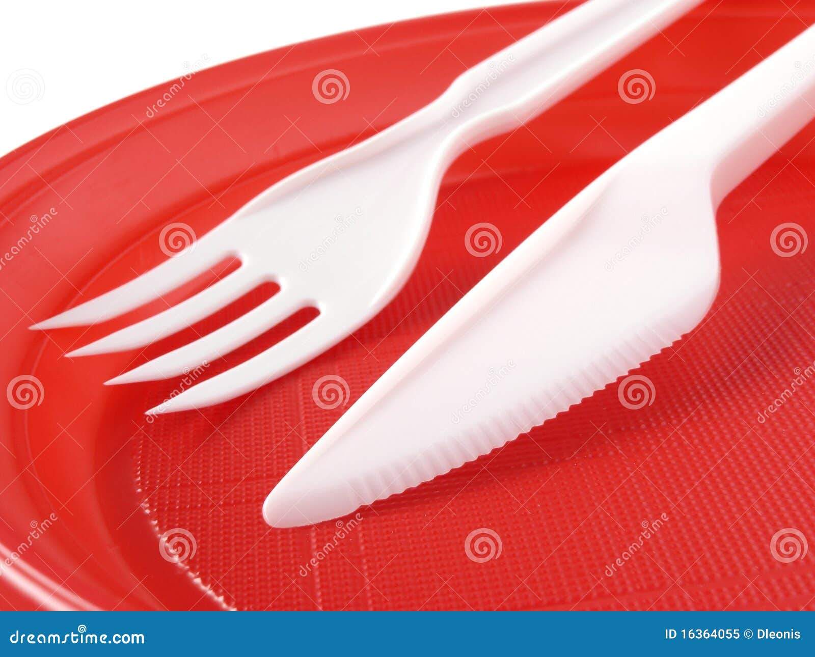Red disposable plate stock image. Image of plate, single - 16364055