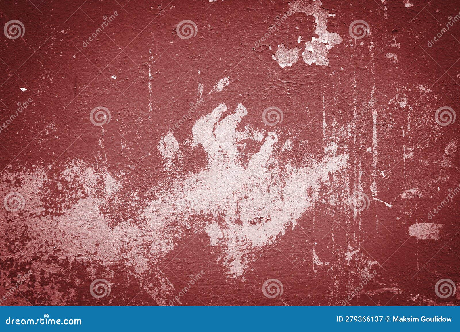 Red Distressed Paint Texture for Design. Stock Image - Image of retro ...