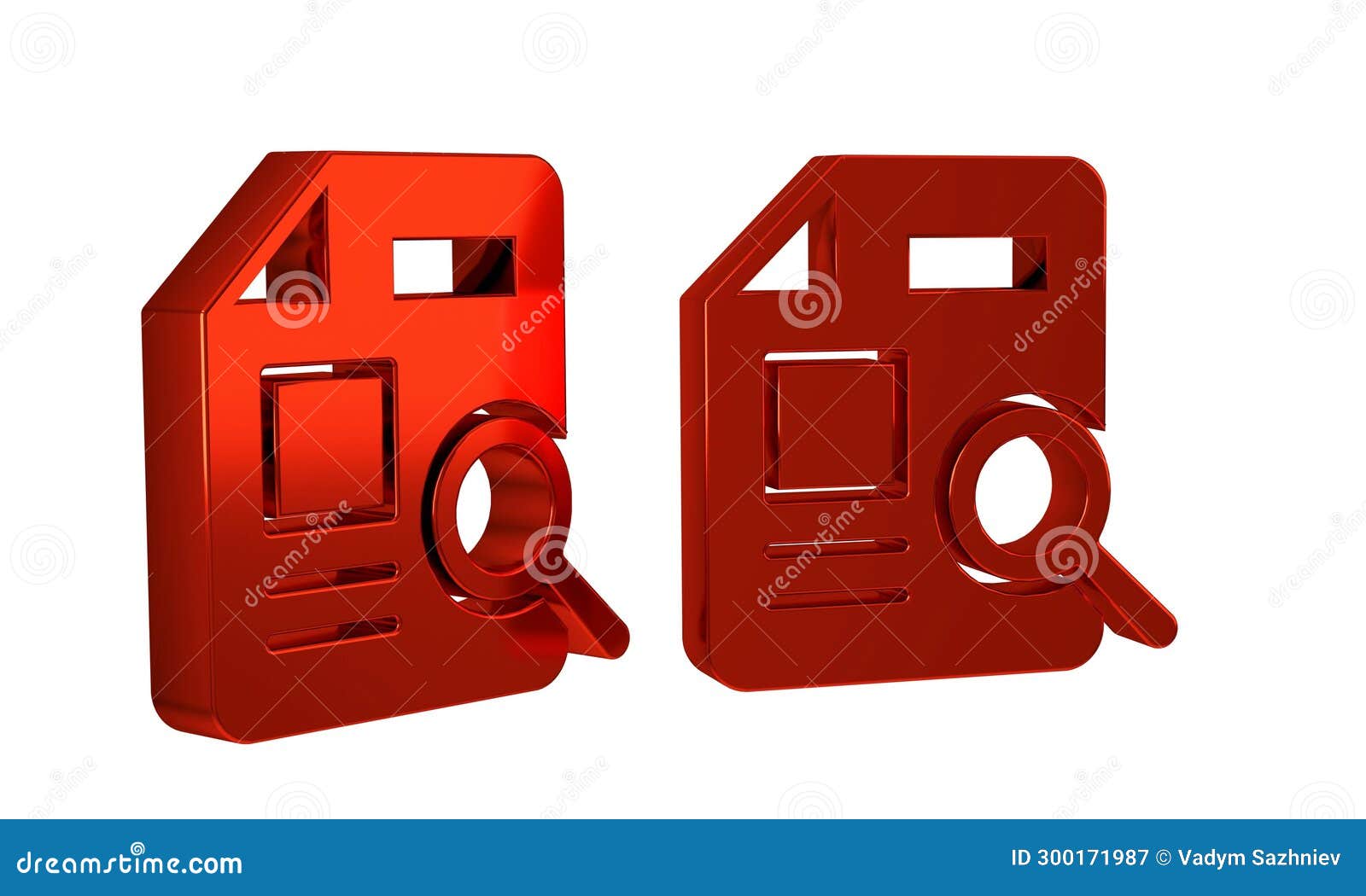 Red Document with Graph Chart Icon Isolated on Transparent Background ...