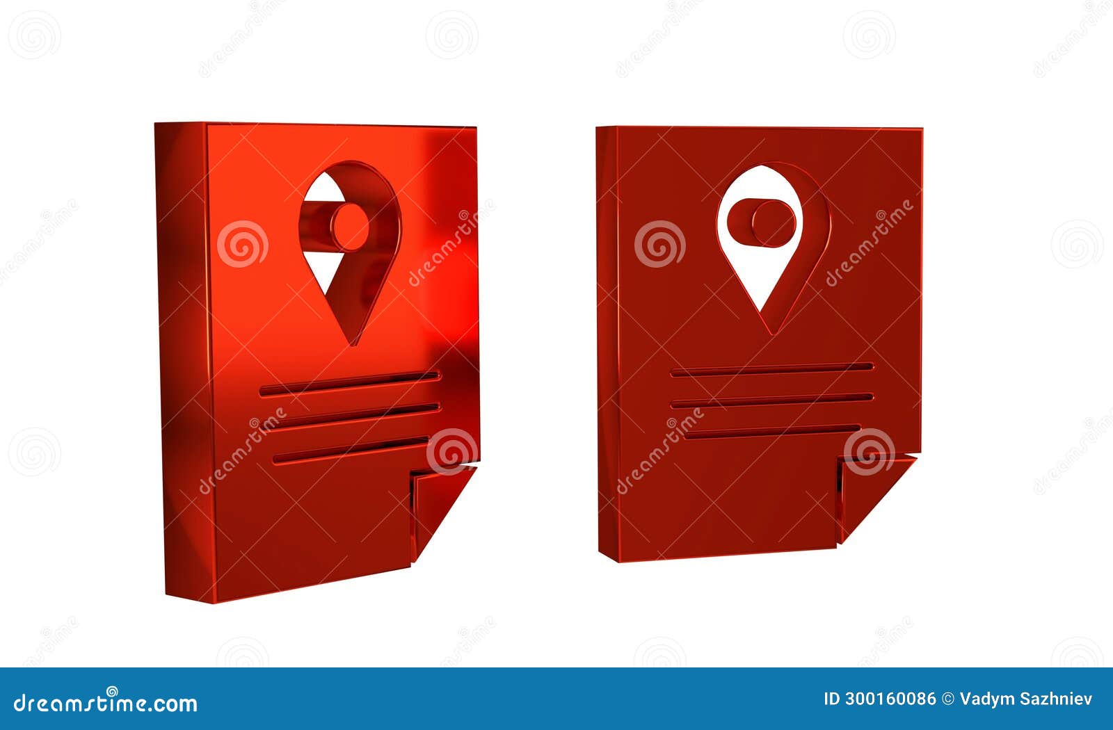 Red Document Tracking Marker System Icon Isolated On Transparent ... Red Document Tracking Marker System Icon Isolated On Transparent ...