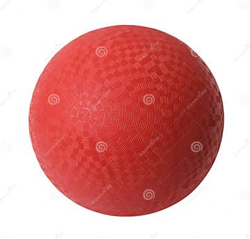 Red Dodge Ball stock photo. Image of background, pattern - 31455326