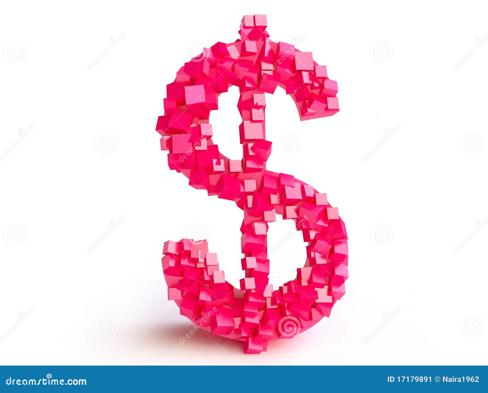 Red Dollar Symbol stock illustration. Illustration of digital - 17179891