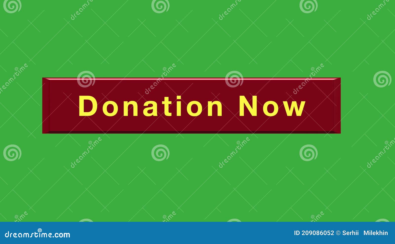 Red Donation Button with Animations Arrow on Green Screen Stock Footage ...