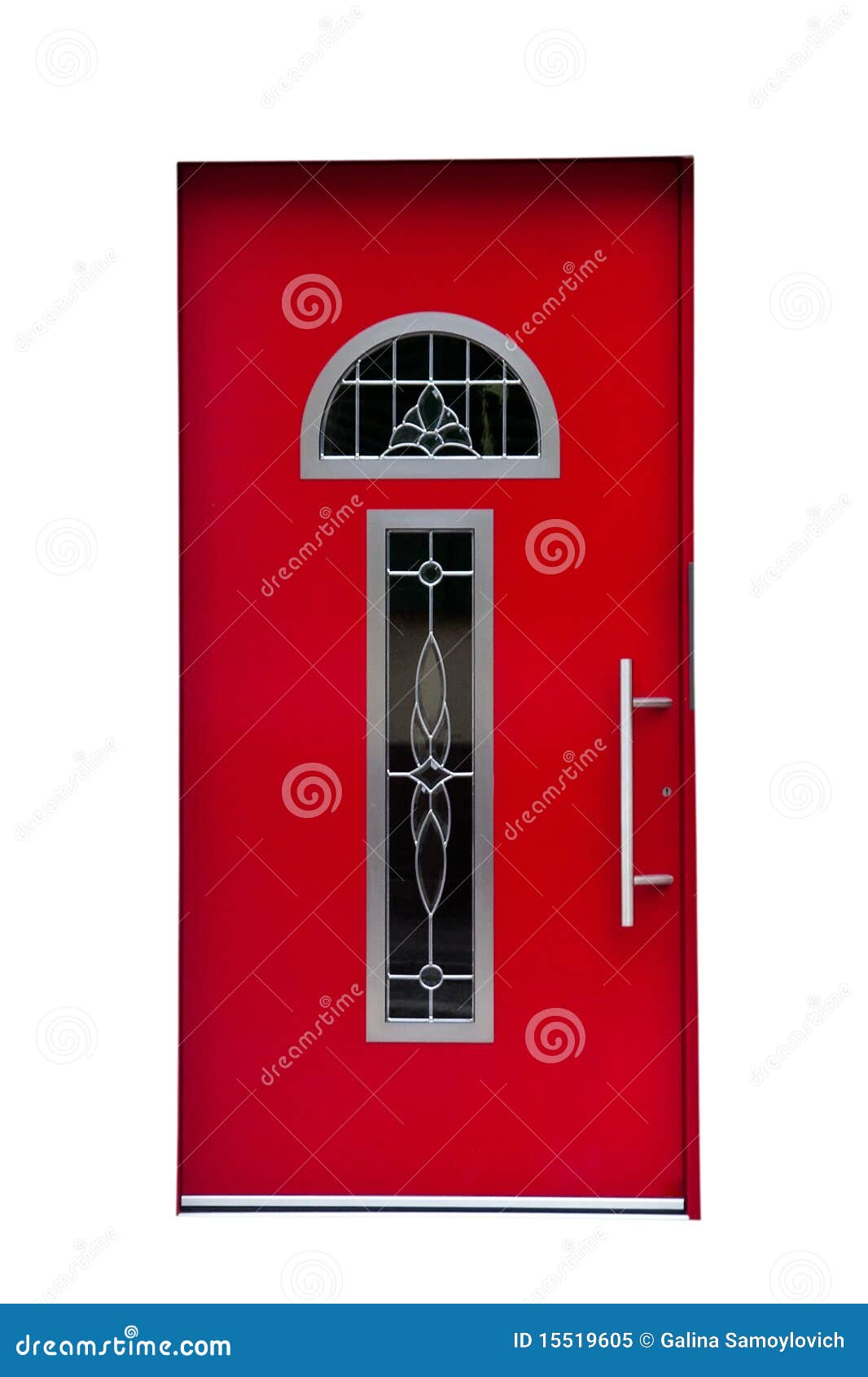 Red door stock image. Image of frame, house, design, colour - 15519605