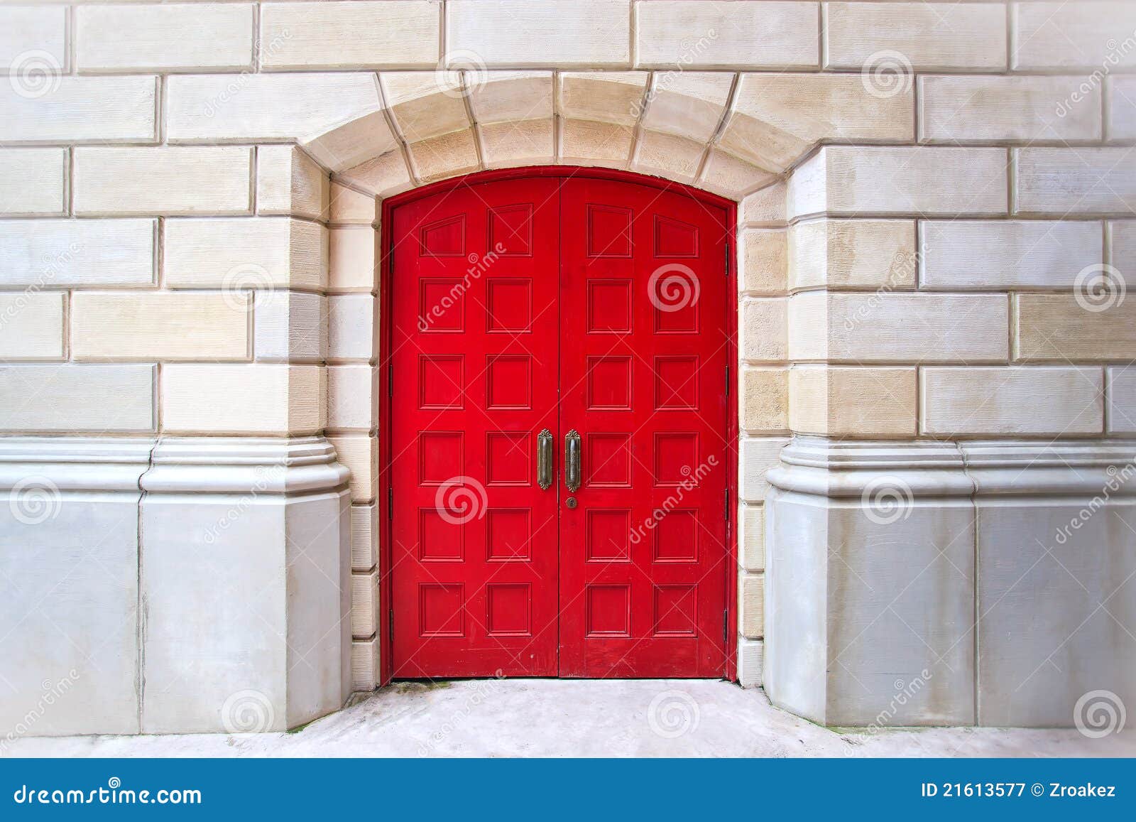 Red door stock image. Image of door, house, frame, close - 21613577