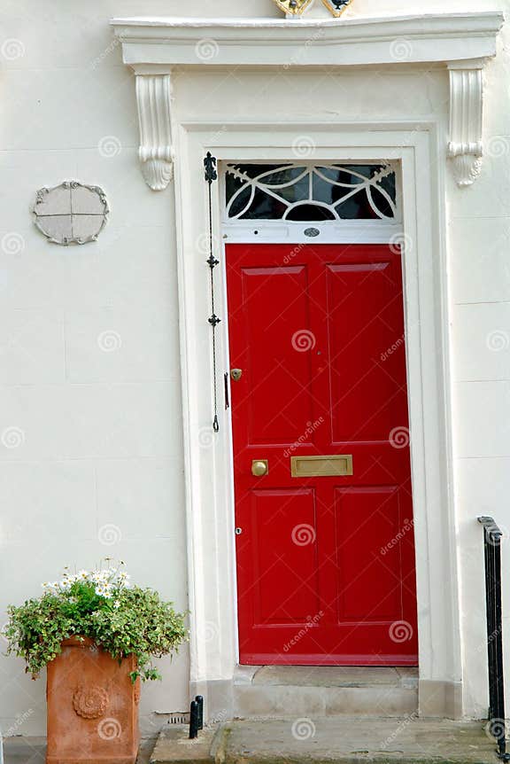 Red Door stock image. Image of design, door, bright, building - 5900027
