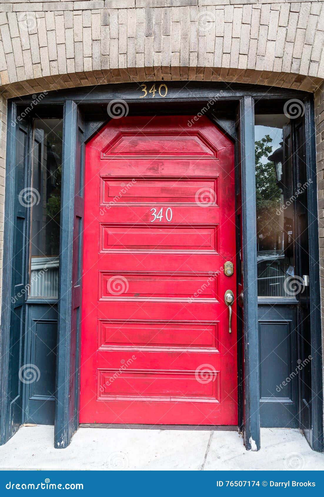 Red Door 340 stock photo. Image of painted, house, wall - 76507174