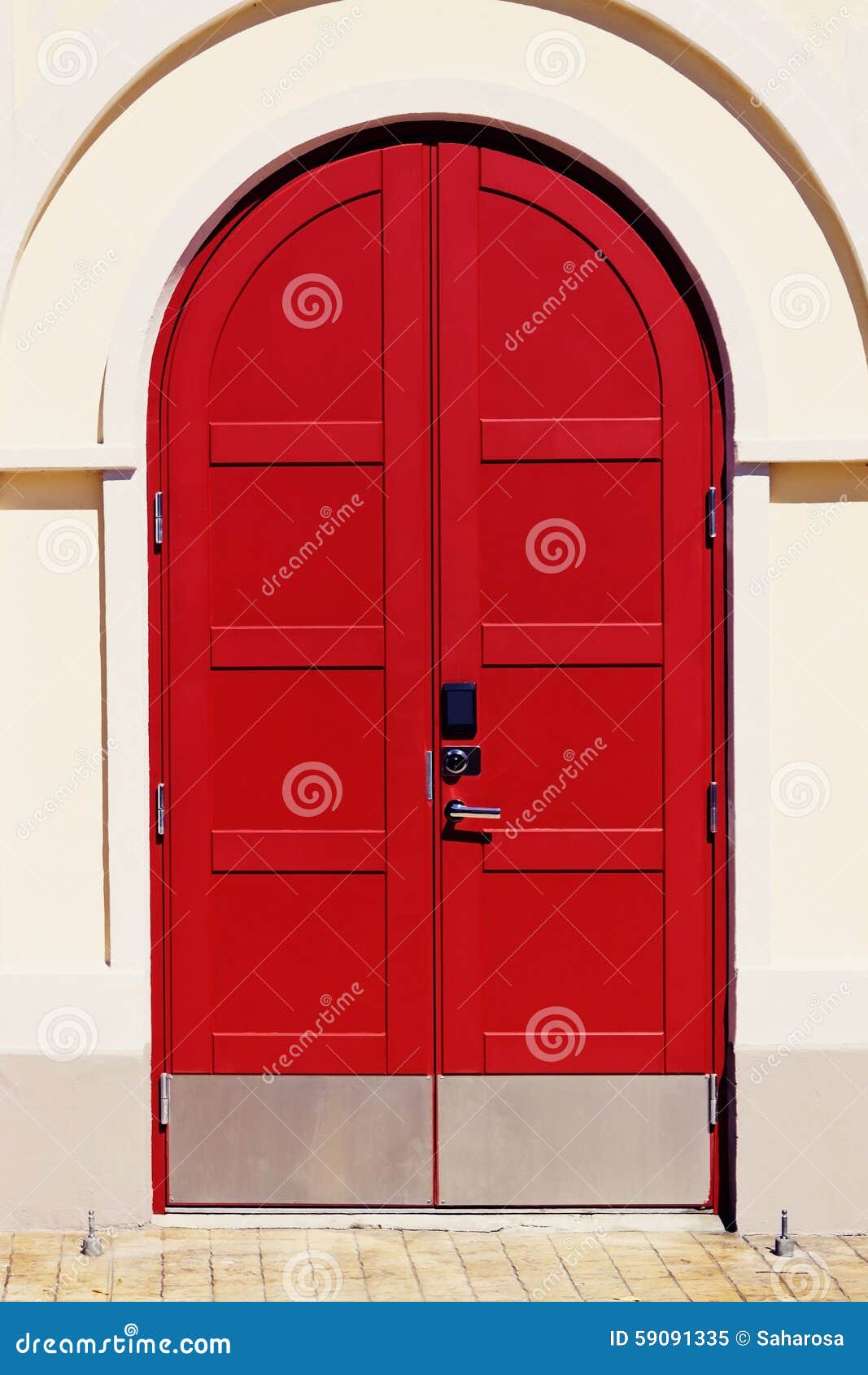 Red door stock image. Image of black, detail, closed - 59091335