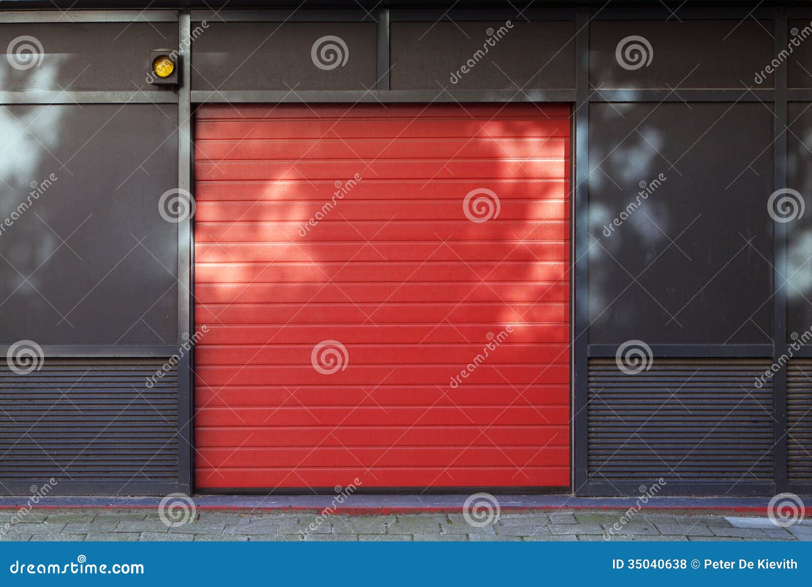 Red door stock photo. Image of panel, horizontal, buildings - 35040638