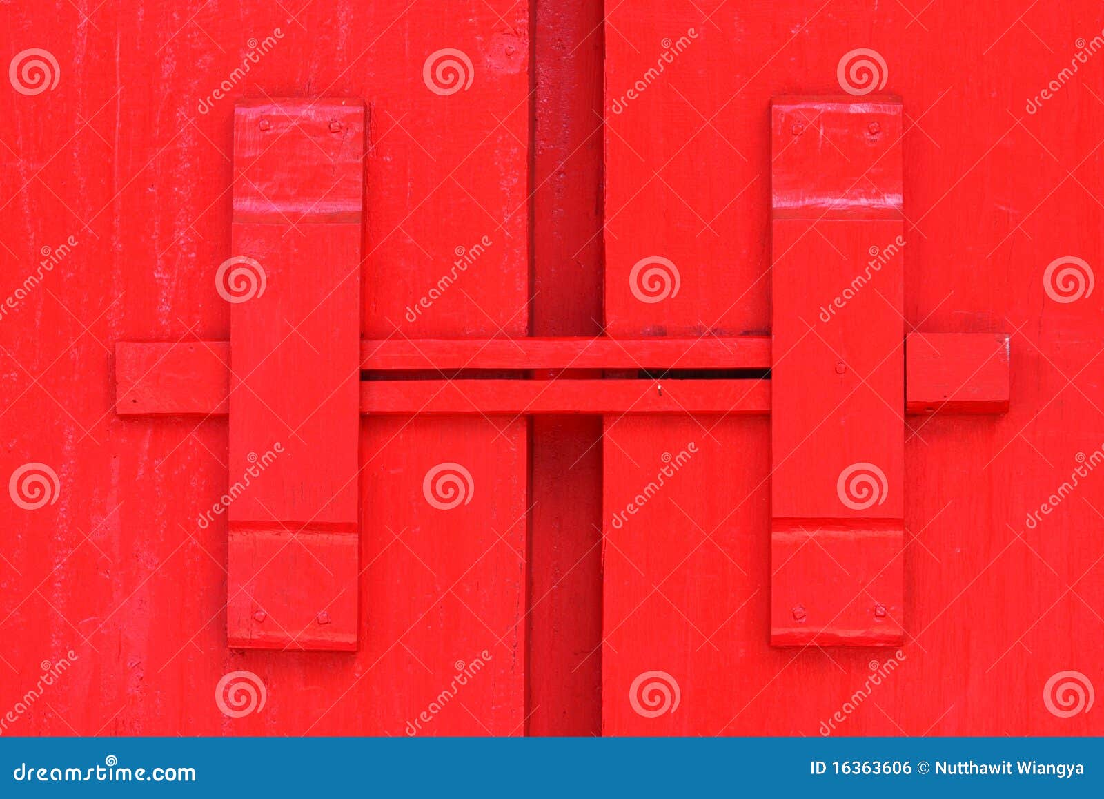 Red door with lock stock photo. Image of background, door - 16363606