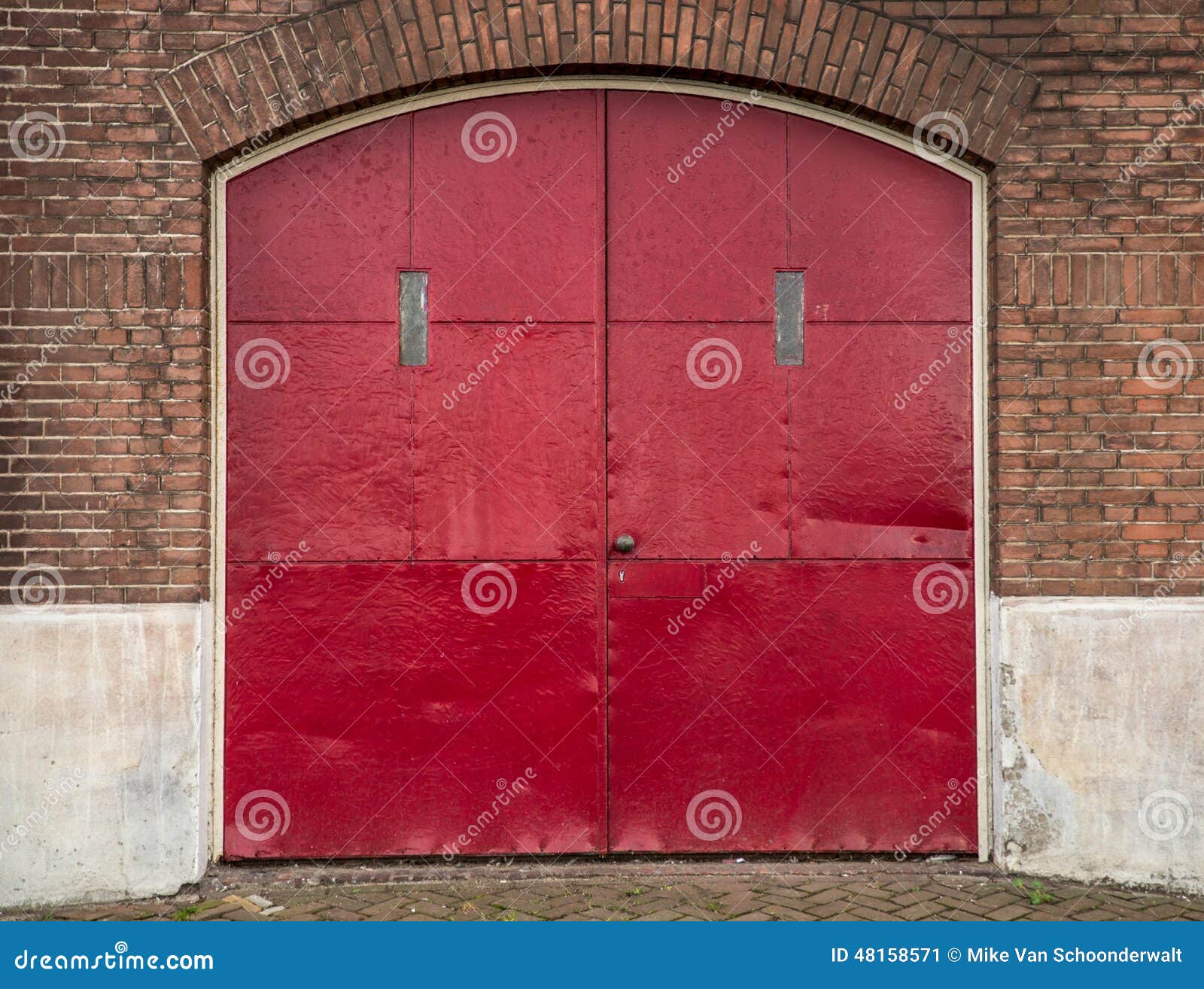 Red doors stock image. Image of workplace, building, entrance - 48158571