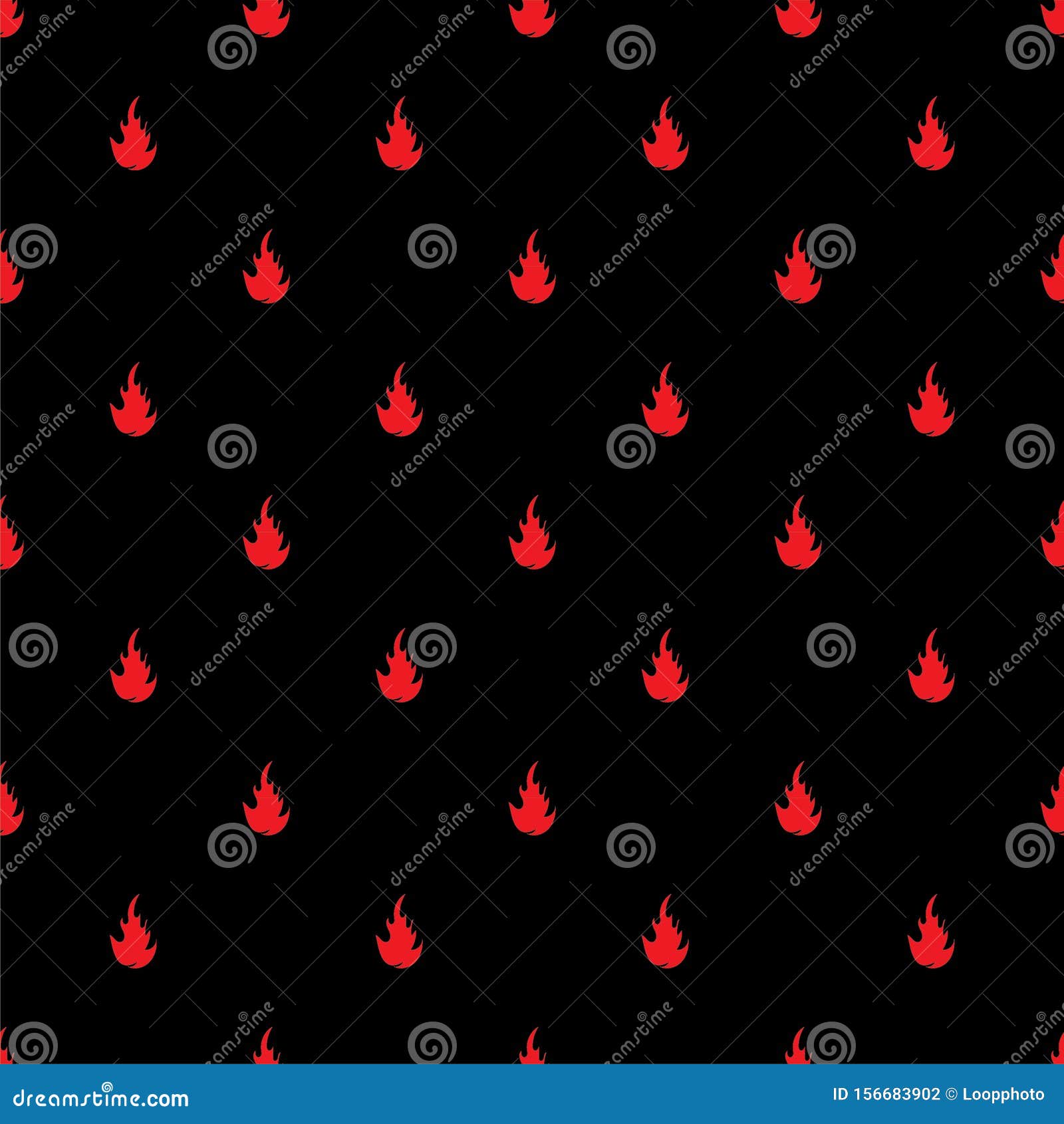 Red Fire Pattern Background. Stock Vector - Illustration of rectangle ...
