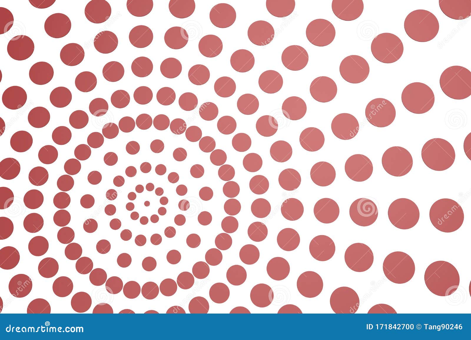 Red dot pattern stock illustration. Illustration of deep - 171842700