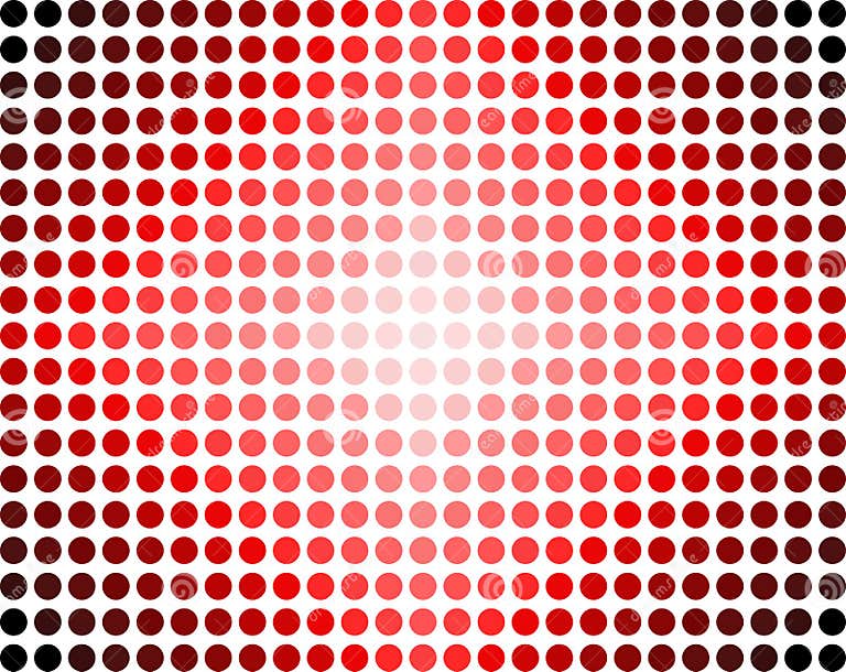 Red dots abstract stock illustration. Illustration of artwork - 1648354