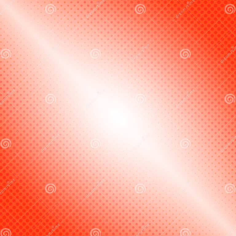 Red Dots Gradient Halftone Pattern Abstract Background Concept Stock ...