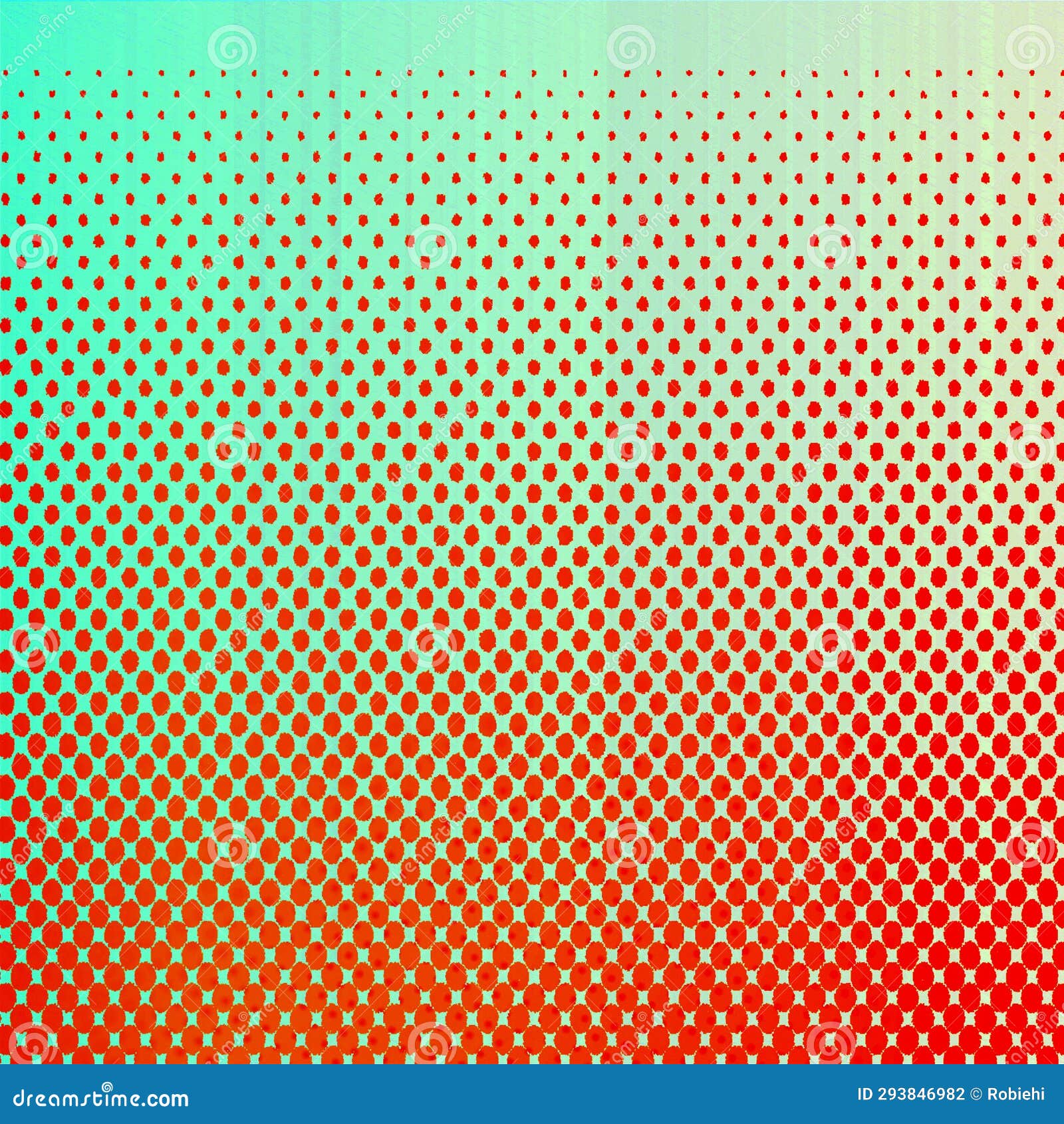 Red Dots Pattern Abstract Square Background Illustration with Copy ...