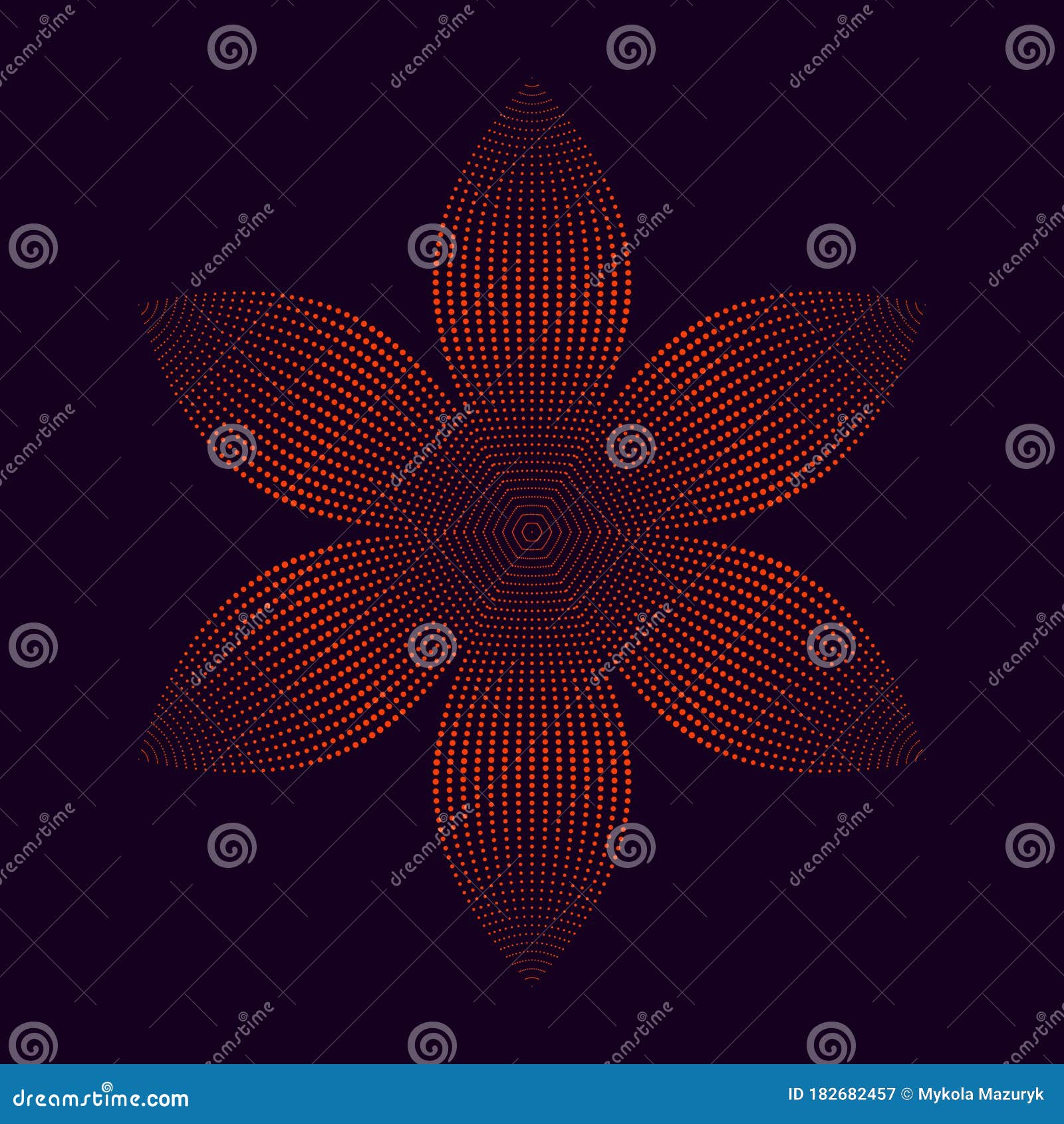 Dotted Flower Of Plumeria Or Frangipani In Black With Decorative Lace ...