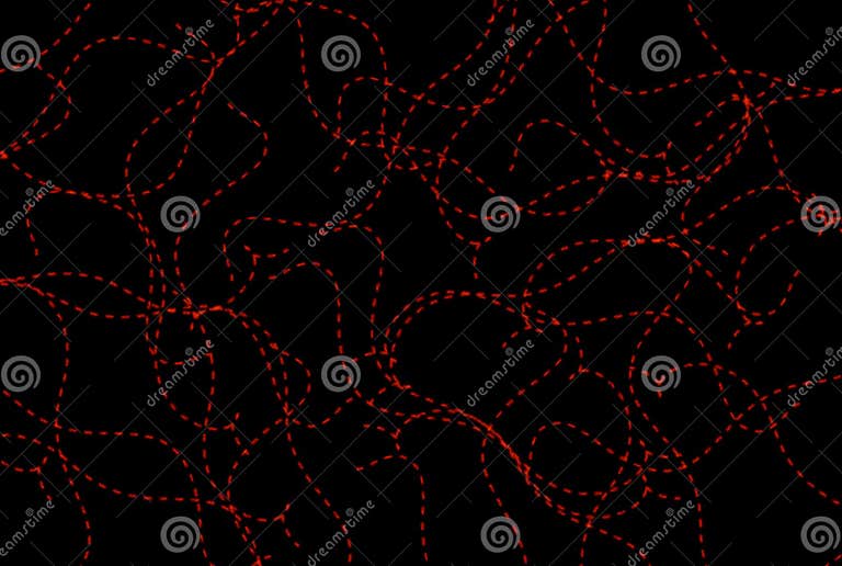 Red Dotted Line Texture Dynamic Particle Effect Smooth Straight Lined ...