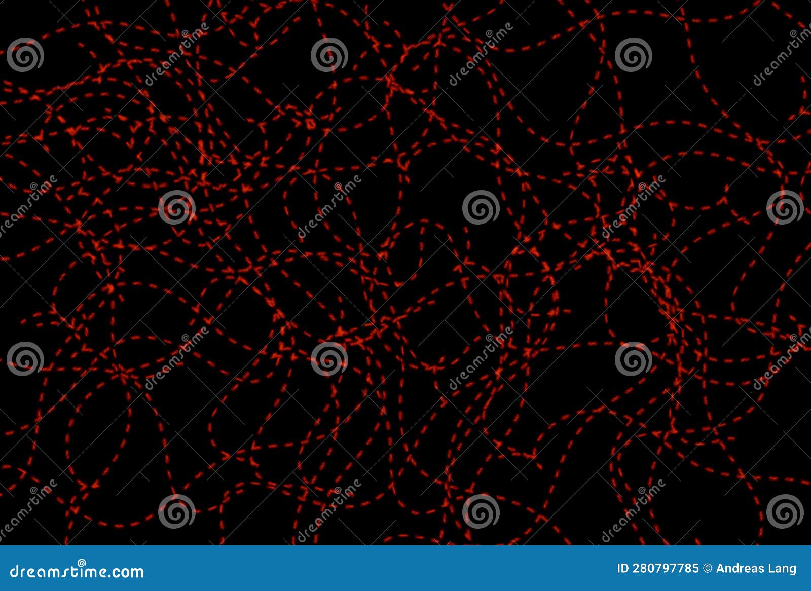 Red Dotted Line Texture Dynamic Particle Effect Smooth Straight Lined ...