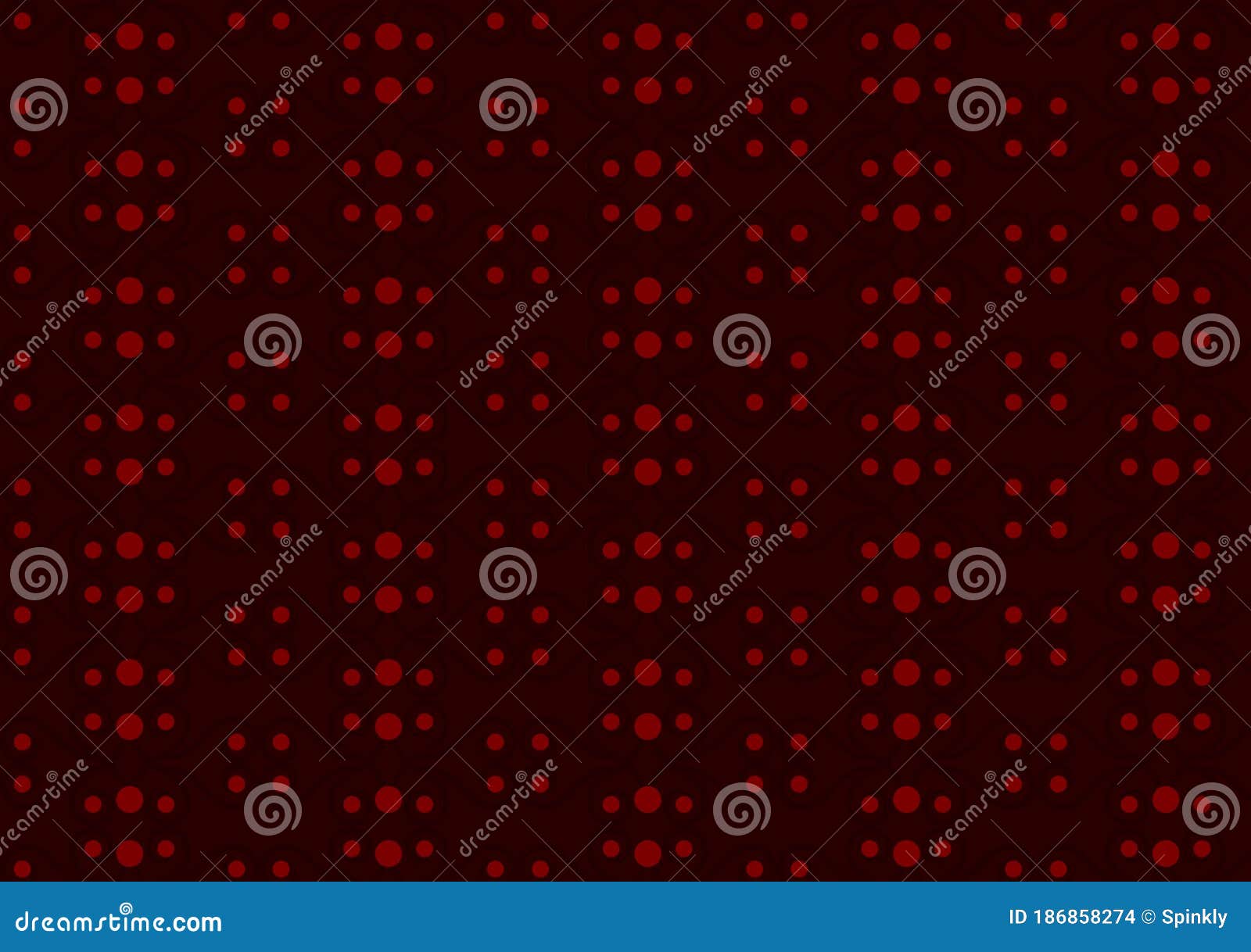 Red Dottedpattern Wallpaper for Use with Design Layouts Stock ...