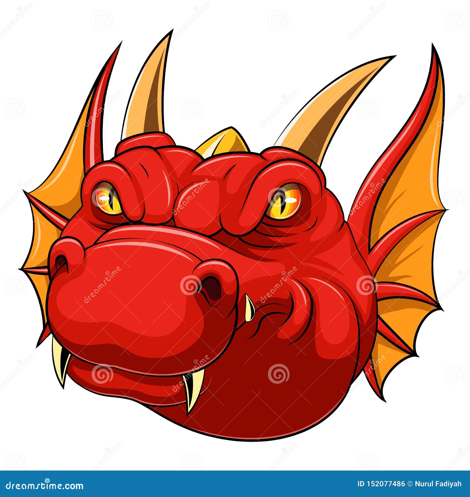 Animated Dragon Head