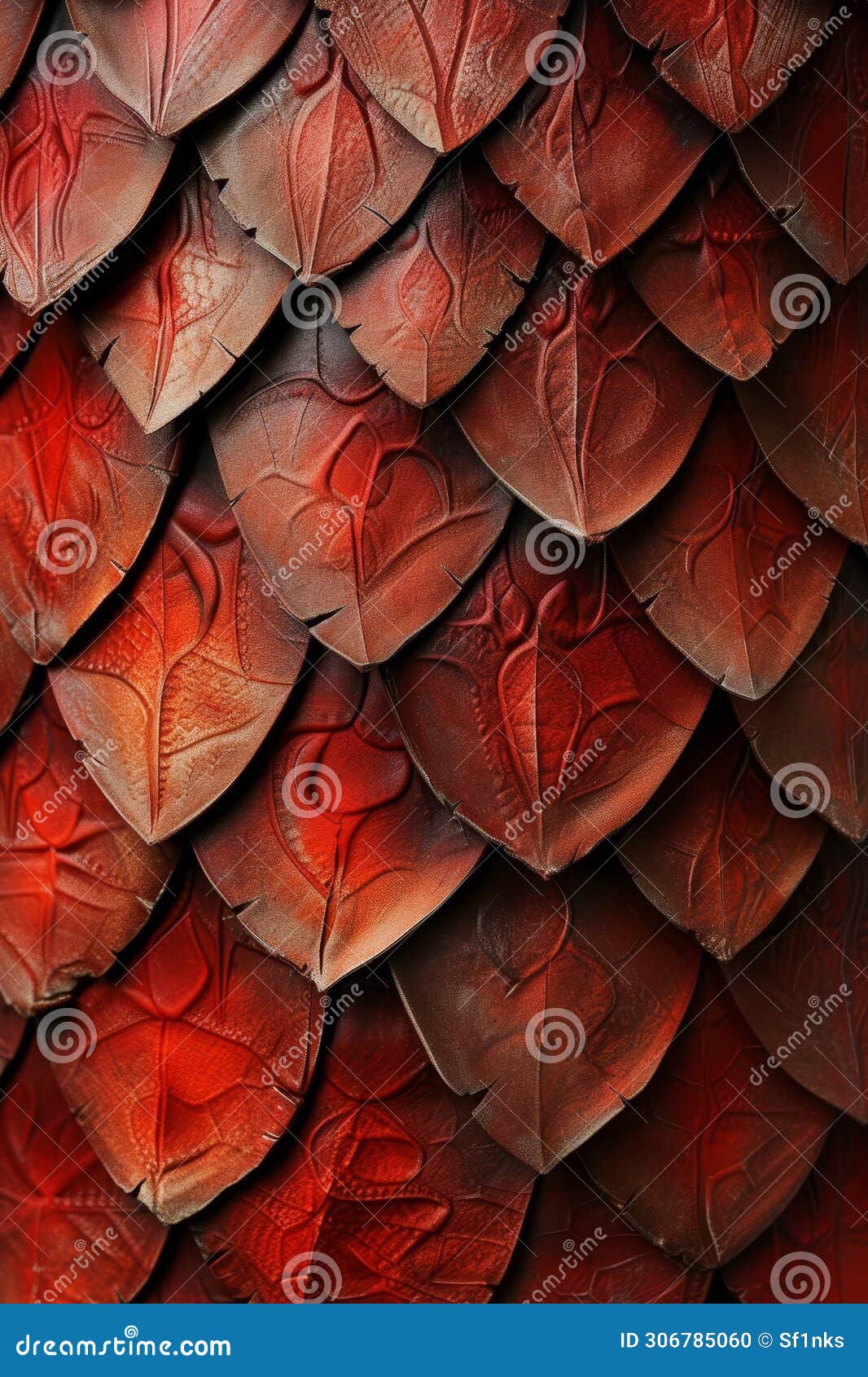 Red Dragon Scale Pattern Close-up - Luxury Background Texture for ...
